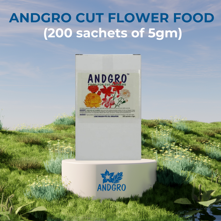 Cut Flower Food - 200 Sachets of 5g Each | Keep Flowers Fresh | Andgro ...